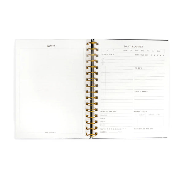 Daily planner | Undated Everyday Journal | 150 pages – The Ambition Collective