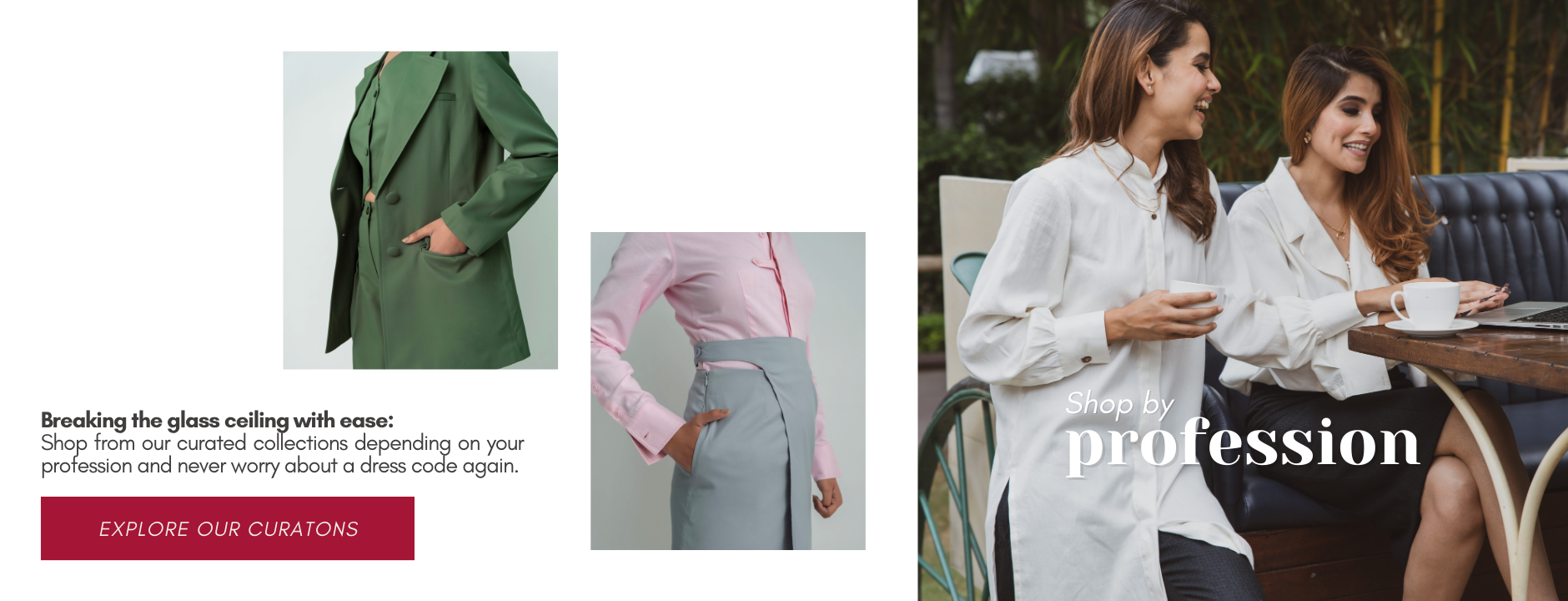 A women's workwear marketplace curated from home-grown Indian brands ...