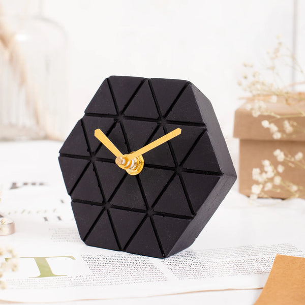 DESK CLOCK - ENIGMA BLACK | DESK CLOCK – The Ambition Collective
