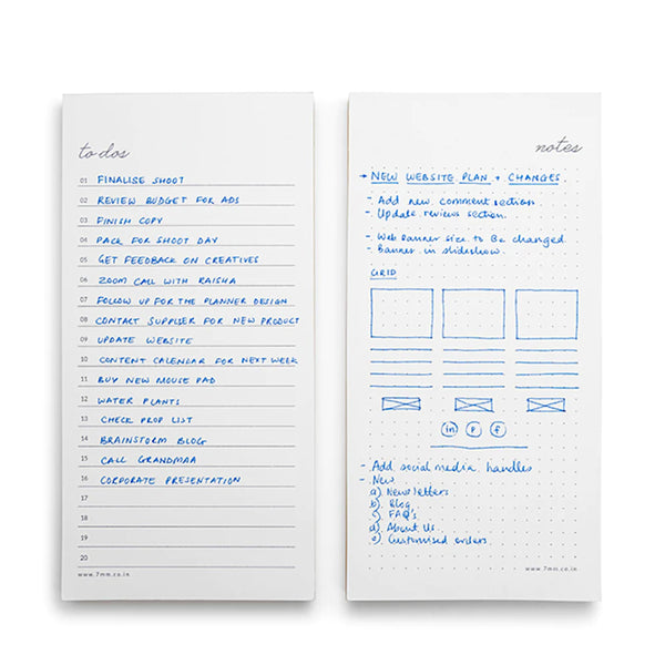 Minimal twin notepad – The Ambition Collective